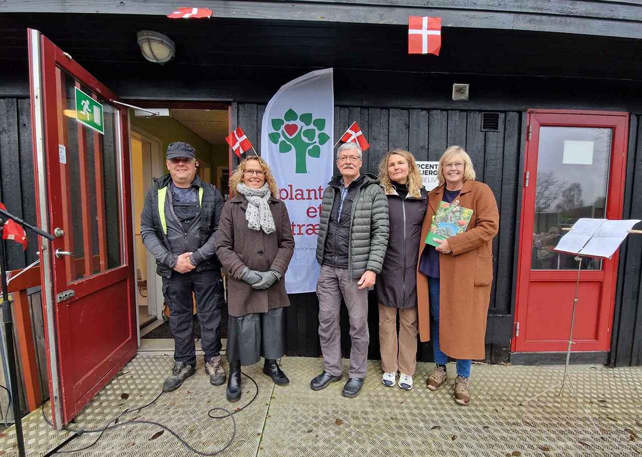 40 års jubilæum for skoleskoven i Tranbjerg - Plant et Træ